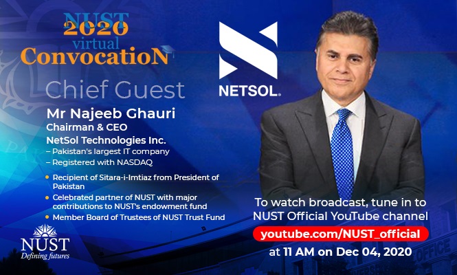 NUST First Virtual Convocation – National University of Sciences and ...