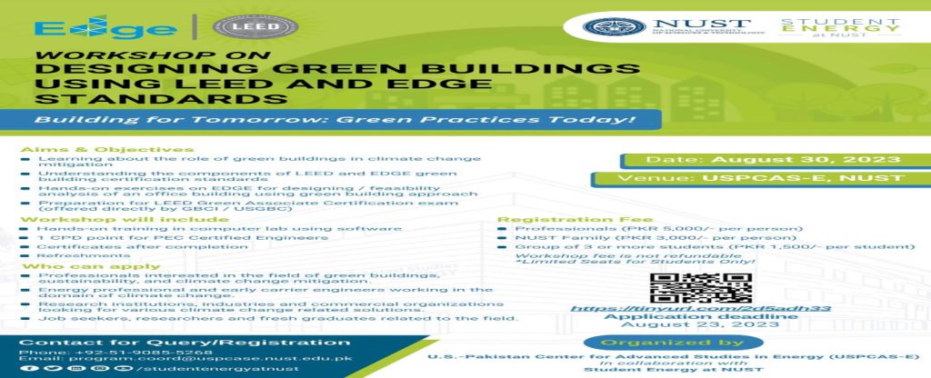 DESIGNING GREEN BUILDINGS USING LEED AND EDGE STANDARDS - U.S.-Pakistan ...